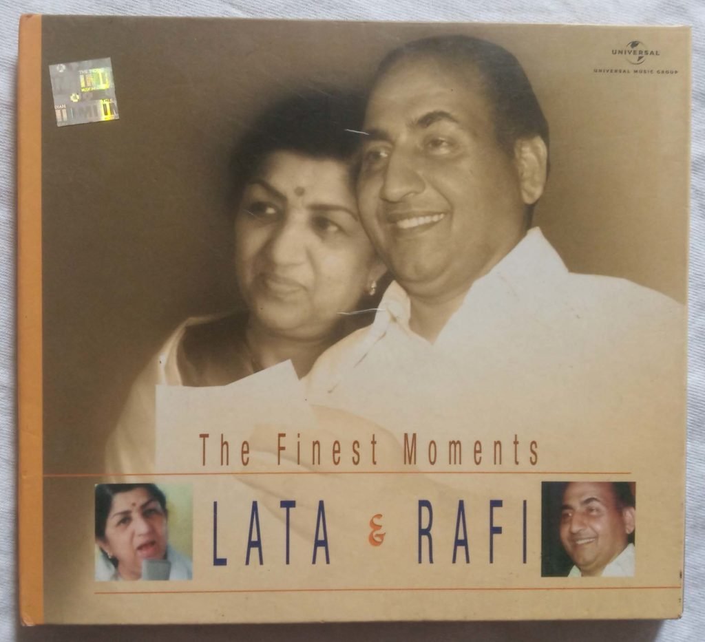 The Finest Moments Lata & Rafi Hindi Audio CD - Tamil Audio CDs, Hindi ...