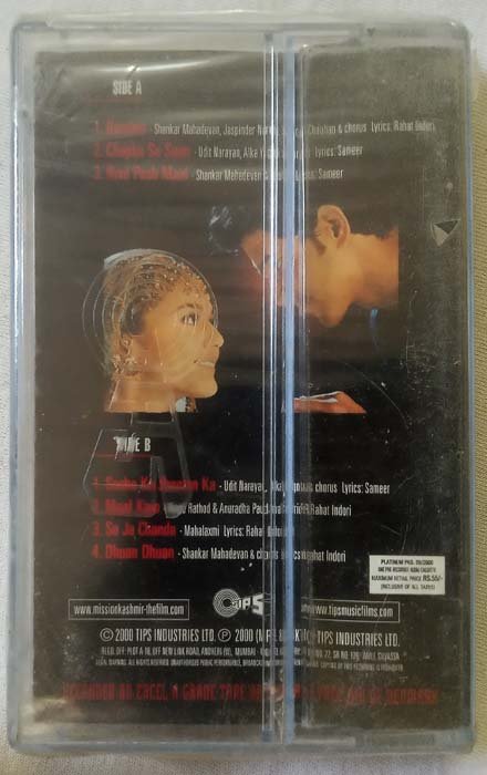 Mission Kashmir Hindi Audio Cassette By Shankar–Ehsaan–Loy (Sealed ...