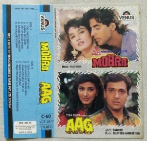 Mohra - Aag Hindi Audio Cassette - Tamil Audio CD, Tamil Vinyl Records ...
