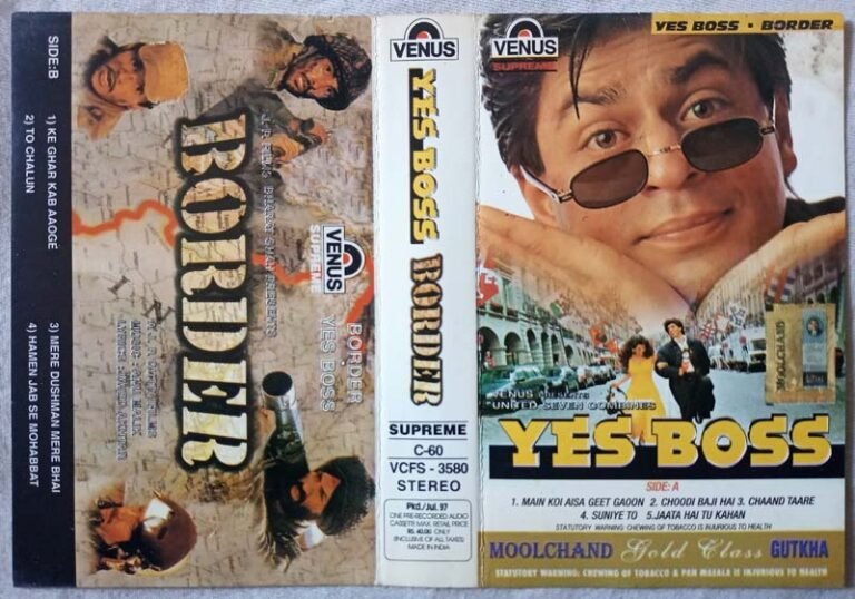 Yes Boss - Border Hindi Audio Cassette - Tamil Audio CDs, Hindi Audio ...