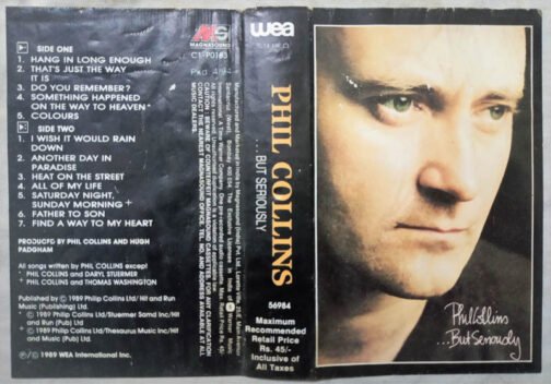 Phil Collins but seriously Audio cassette - Tamil Audio CDs, Hindi ...