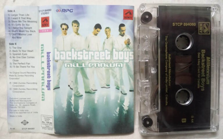Backstreet Boys Millennium Album Audio cassette - Tamil Audio CDs ...