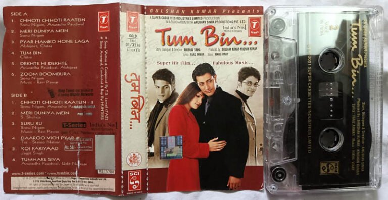 Tum Bin Hindi Audio Cassette By Nikhil Vinay - Tamil Audio CD, Tamil Vinyl Records, Tamil Audio ...
