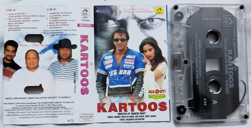Kartoos Hindi Audio Cassette Nusrat Fateh Ali Khan - Tamil Audio CD ...