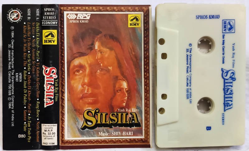 Silsila Hindi Audio Cassette - Tamil Audio CDs, Hindi Audio CDs, Tamil ...